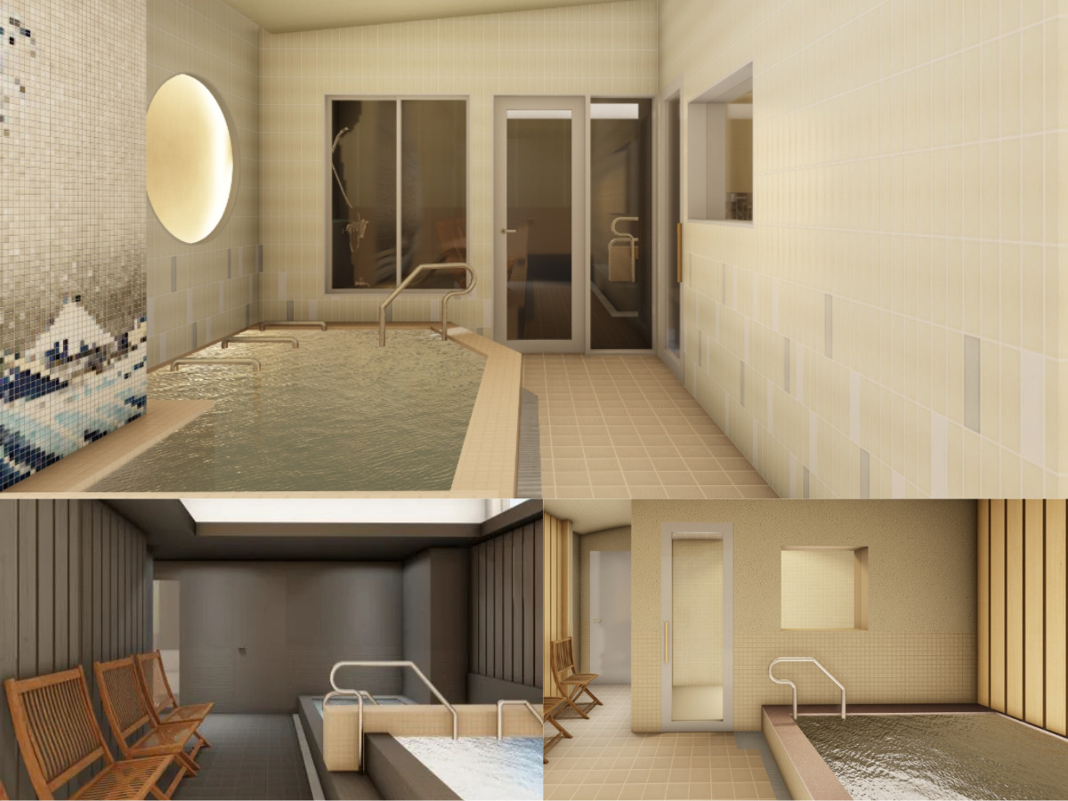 「HAMANOYU えど遊」3つのお風呂・2つのサウナ・湯カフェ2025年4月21日、日本橋浜町にグランドオープン！ | スパワークス